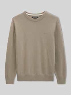Marc O'Polo Regular Fit Pullover aus Baumwoll-Mix mir Schurwoll-Anteil
