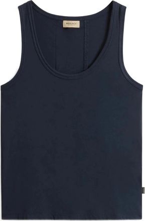 Woolrich Luxe Jersey Tanktop - - Tops - Damen - Blau - XL