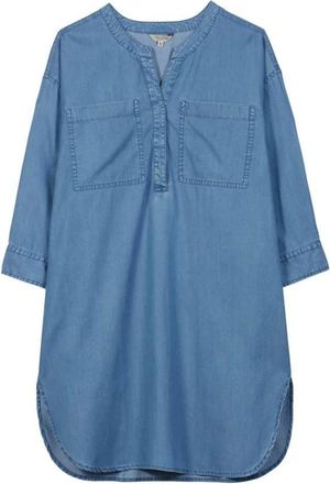 Herrlicher Damen, Kleider, Blau, MGr&ouml;&szlig;e