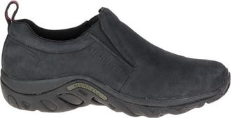 Merrell Chaussures &agrave; enfiler en cuir Jungle pour homme, noir, 41.5 EU