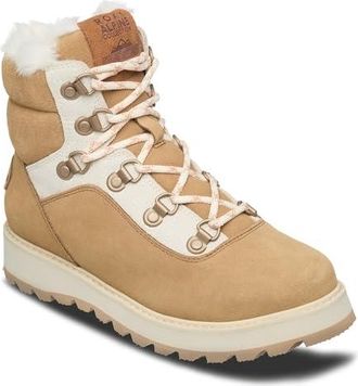 Roxy Bottines Bradie pour femme, blanche/tan, taille 39 EU, White Tan, 39 EU