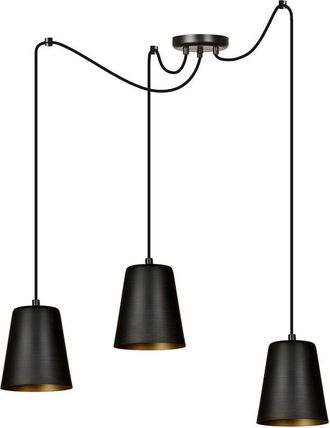Licht-Erlebnisse Licht-erlebnisse - Pendelleuchte E27 Schwarz Metall Retro xxl verstellbar H&auml;ngeleuchte