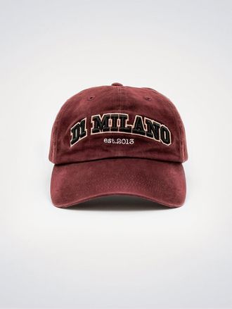 D1 Milano Deep Red Established 2013 Cap