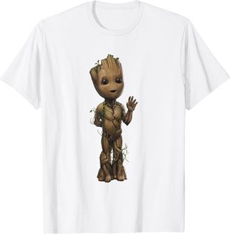 MARVEL I AM Groot Wave Pose T-Shirt