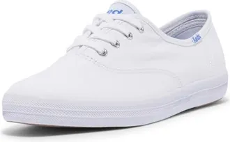 Keds Femme Champion Original Canvas Basket, Blanc, 43 EU