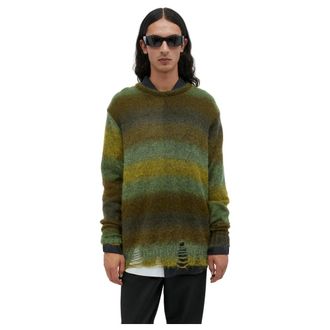 Song for the Mute Zerst&ouml;rter Mohair Pullover - - Knitwear - Herren - Mehrfarbig - M