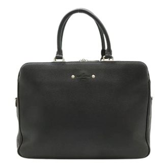 Louis Vuitton Pre-owned Armand Taurillon Leder Aktentasche - - Pre-owned - Damen - Schwarzk - ONE SIZE