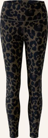 Oui Leggings braun