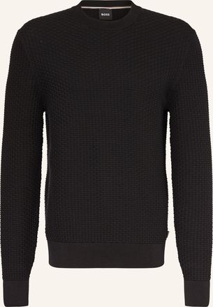 HUGO BOSS Pullover Imberto schwarz