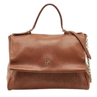 Carolina Herrera Pre-owned Minueto Handbag - - Pre-owned - Damen - Braun - ONE SIZE