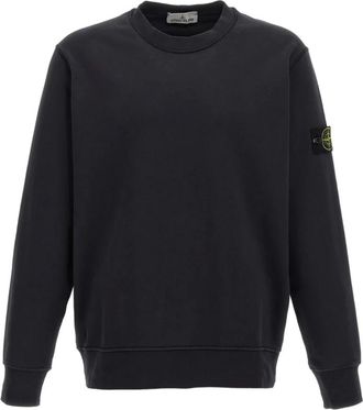 Stone Island SweaT-shirt &agrave; col rond - Homme - Sweatshirts et sweats &agrave; capuche - Noir - Taille: 2XL