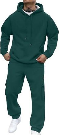 Generic Survetement Homme,Jogging Ensemble Respirant et Confortable, Surv&ecirc;tement Homme, Sweat &agrave; Manches Longues et Sportswear pour Gym et Jogging &Eacute;l&eacute;gant Comb