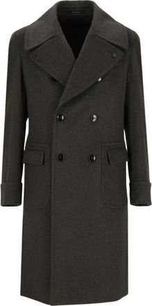 Gabriele Pasini Zweireihiger Mantel - - Coats - Herren - Grau - L