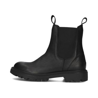 Inuovo Schwarze Chelsea Boots Stilvoll Bequem Modell - - Shoes - Damen - Schwarzk - 38 EU