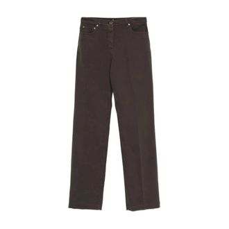 Etro N0093 Baumwoll Elasthan Hose - - Jeans - Damen - Braun - W27