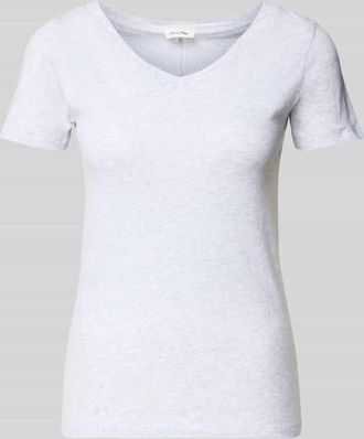 American Vintage T-Shirt mit V-Ausschnitt Modell GAMIPY