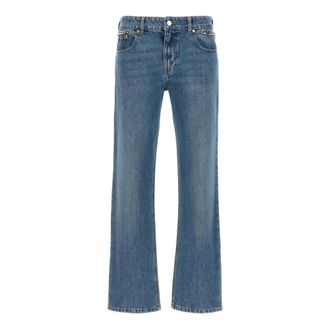 Stella McCartney Damen, Jeans, Blau, W28Größe