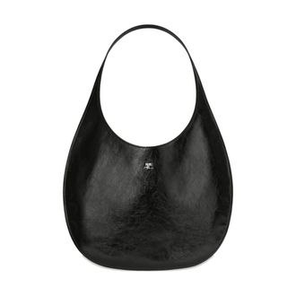Courr&egrave;ges Femme, Sacs, Noir, Taille: ONE Size Naplack Tote Bag