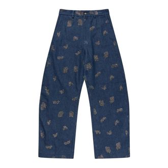 Munthe Wide Jeans - - Jeans - Damen - Blau - XS