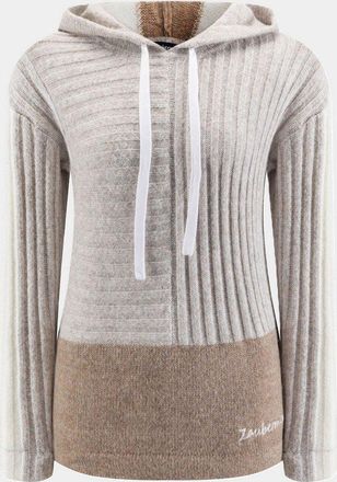 Zaubermond Strickpullover Zaubermond Kapuzenpullover mit Sternenmuster - MARMOR