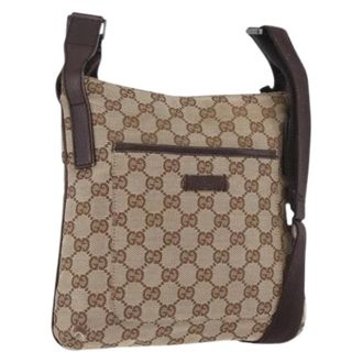 Gucci Pre-owned Vintage GG Canvas Schultertasche - - Pre-owned - Damen - Beige - ONE SIZE