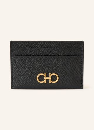 Ferragamo Ferragamo Kartenetui The Gancini schwarz