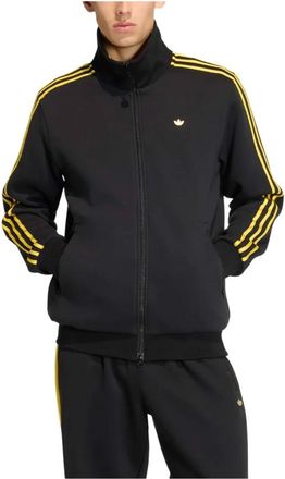 adidas Homme, Sweatshirts et sweats &agrave; capuche, Noir, Taille: S Classic Tipped Stripes Track Top