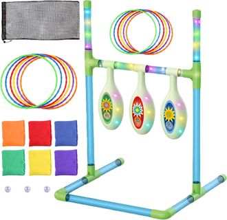 Generic Sackwerfen,Set Mit Aufbewahrungstasche | Sackwurf f&uuml;r Kinder | F&uuml;r Draussen Garten Park Sport Spiel Familie Erwachsene Kinder M&auml;dchen