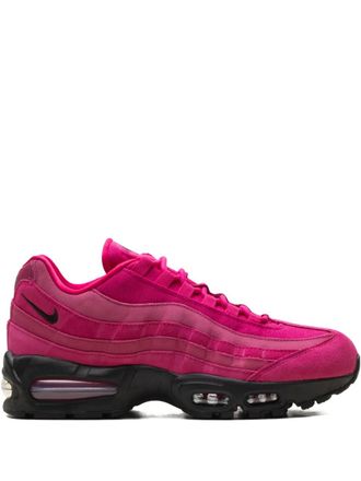 Nike baskets en daim Air Max 95 - Rose