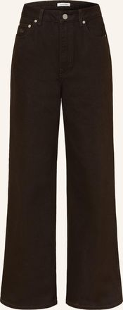 Lacoste Wide Leg Jeans braun
