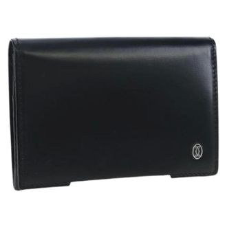 Cartier Porte-cartes Pre-owned - Femme - Pre-owned - Noir - Taille: ONE Size
