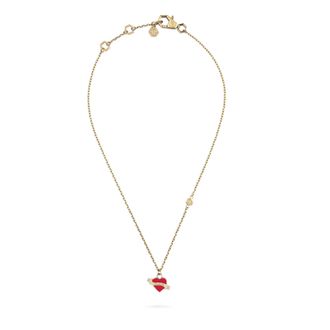 Philipp Plein Halskette - Necklace Plein Valentine - Gr. unisize - in Gold - f&uuml;r Damen