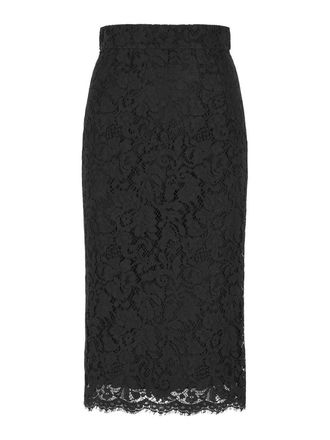 Dolce & Gabbana Jupe Midi - Noir