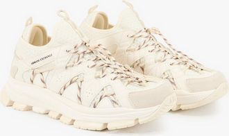 A|X Armani Exchange Baskets basses en tissu