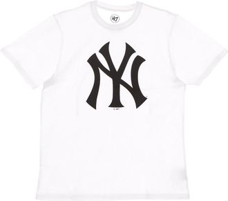 47 Brand MLB Imprint Echo Tee Neyyan - - Tops - Herren - Wei&szlig; - XL