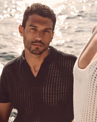 Jott Polo en maille de coton Noir Bruno - Taille S