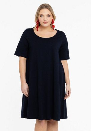 Yoek A-Linien-Kleid Damen Kleid Gro&szlig;e Gr&ouml;&szlig;en Bio-Baumwolle