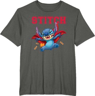Disney Lilo & Stitch Dracula Halloween T-Shirt