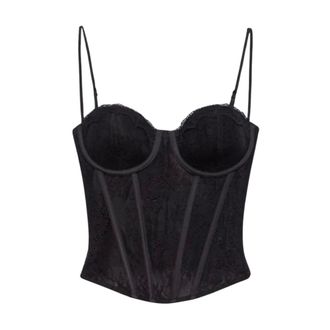 Aniye By Bustier Viv&igrave; - Femme - Tops - Noir - Taille: 40 FR
