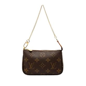 Louis Vuitton Pre-owned Mini Pochette Accessoires - Femme - Pre-owned - Brun - Taille: ONE Size