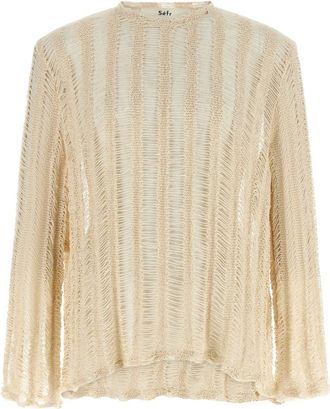 S&eacute;fr Homme, Pulls, Blanc, Taille: L Aestas Sweater