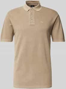 A|X Armani Exchange Poloshirt mit kurzer Knopfleiste