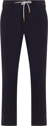 Eleventy Homme, Pantalons, Bleu, Taille: W34 Pantalone Jogger