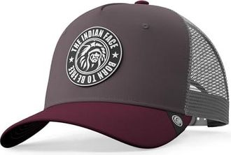The Indian Face Born to Be Free Baseball Cap, Gris, Taille Unique Unisex