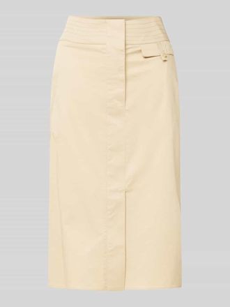 HUGO BOSS Knielanger Rock mit elastischem Bund Modell Vansa