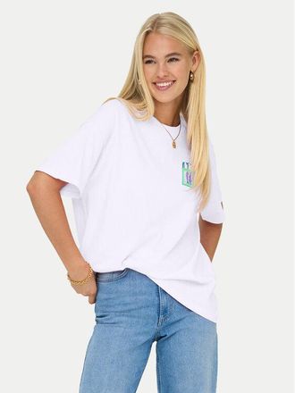 Only T-Shirt Vivvi 15346761 Wei&szlig; Regular Fit