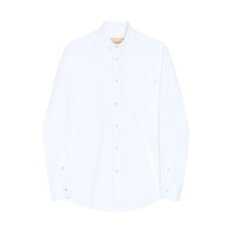 Valentino Garavani Oxford Baumwollhemd mit VGold - - Shirts - Herren - Wei&szlig; - L