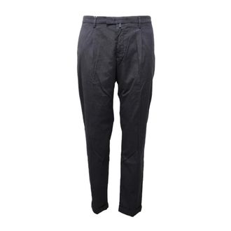 BRIGLIA 1949 Schlanke Italienische Hose - - Trousers - Herren - Blau - 3XL