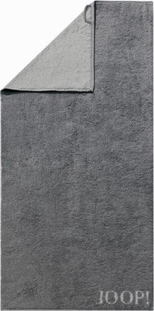 Joop Saunatuch, Anthrazit, Textil, Uni, 80x200 cm, Textiles Vertrauen - Oeko-Tex, Made in Germany, Oeko-Tex Standard 100, saugfähig, Aufhängeschlaufe, durc