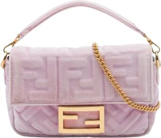 Fendi Sac Baguette Pre-owned - Femme - Pre-owned - Rose - Taille: ONE Size
